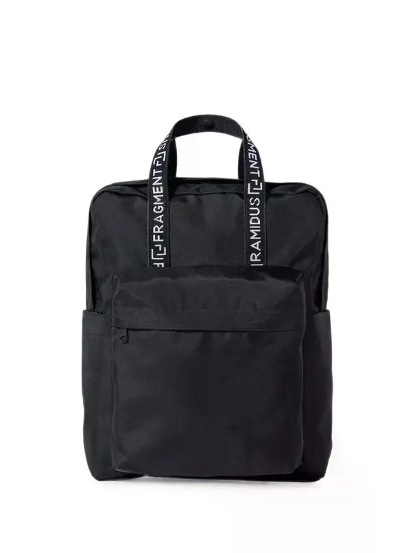 RAMIDUS Logo-tape Backpack - Black
