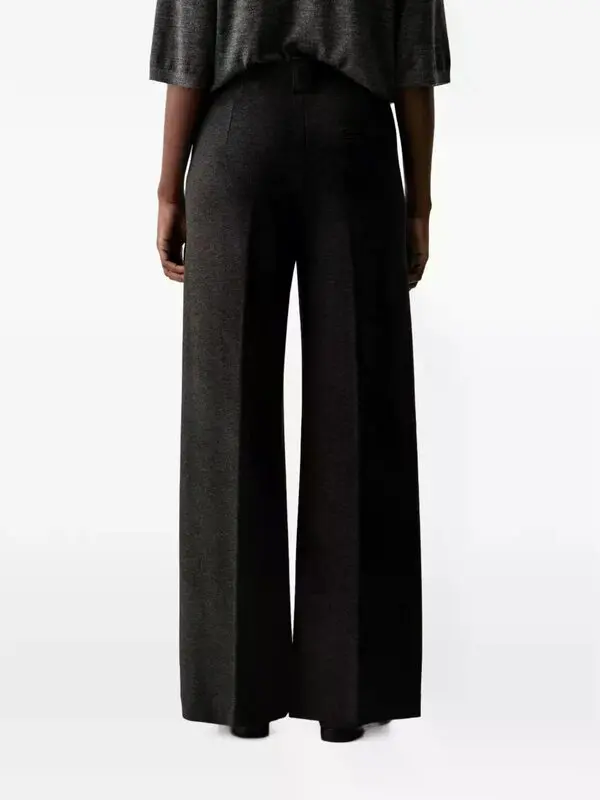 Marc O'polo Margo Pressed-crease Wide-leg Trousers