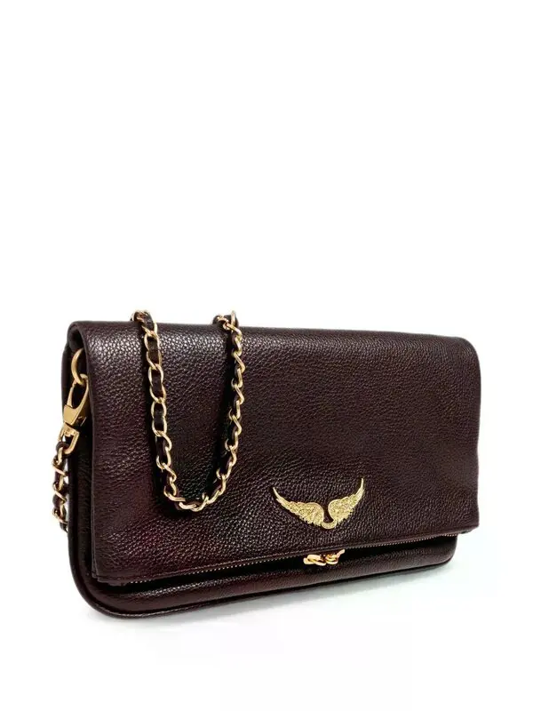 Zadig&Voltaire Rock Grained Leather Crossbody Bag