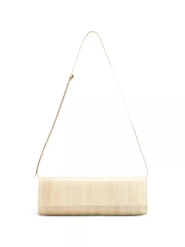 Proenza Schouler Hex Clutch In Eel - Neutrals