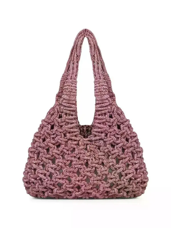 HIBOURAMA Vannifique Crystal-embellished Shoulder Bag
