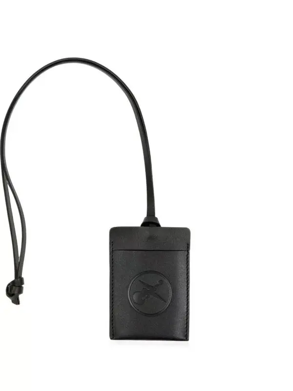A.p.c. Dough Leather Card Holder - Black