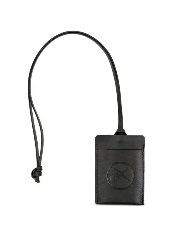 A.p.c. Dough Leather Card Holder - Black