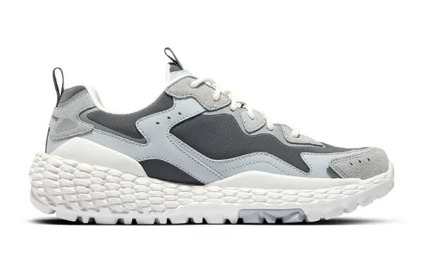 Sketchers Monster Marathon Running Sneakers 'white Grey