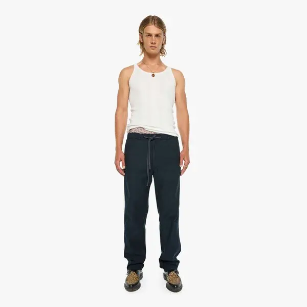 MOTHER The Tims Travel Pants Navy - Blue