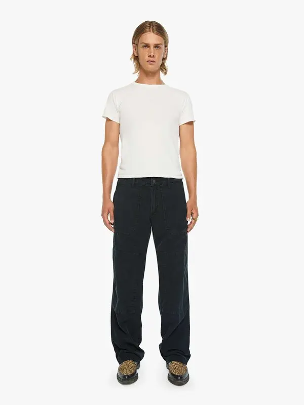 MOTHER The Tool Box Corduroy Pants - Black