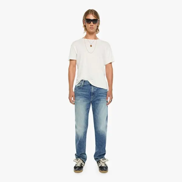 MOTHER The Bronco Rub Some Dirt On It Jeans - Blue