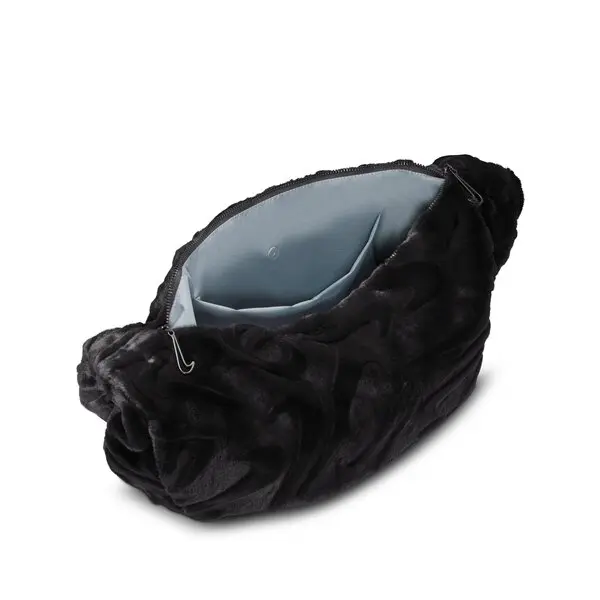 Nike Faux Fur Slouchy Bag