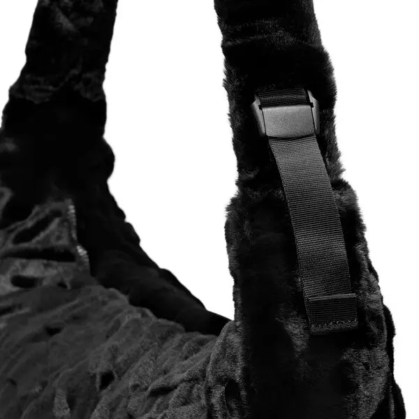 Nike Faux Fur Slouchy Bag