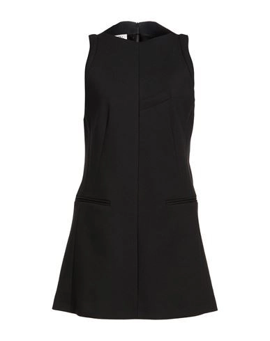 MAISON MARGIELA Mini Dress Size Polyester, Virgin Wool, Elastane - Black