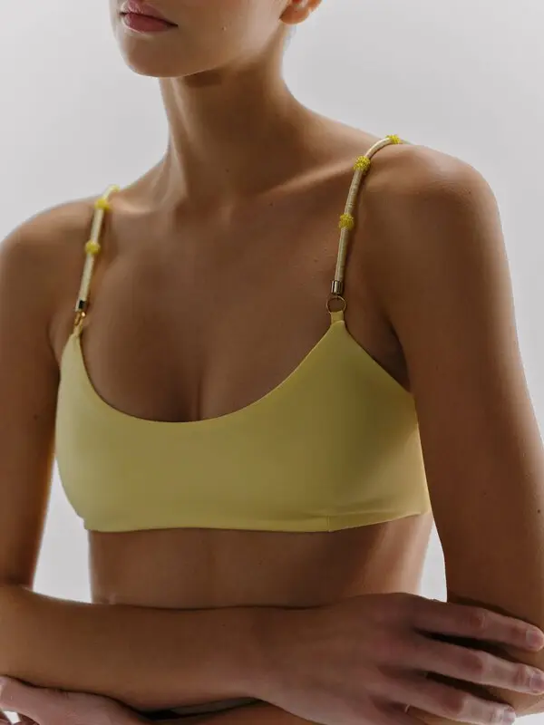 BAOBAB Itala Bikini Top - Butter