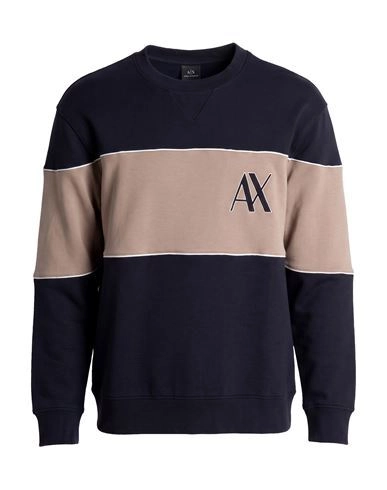 Armani Exchange Sweatshirt Midnight Size Cotton, Polyester, Elastane
