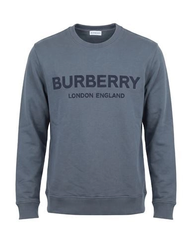 Burberry Sweatshirt Slate Size Cotton, Elastane - Blue