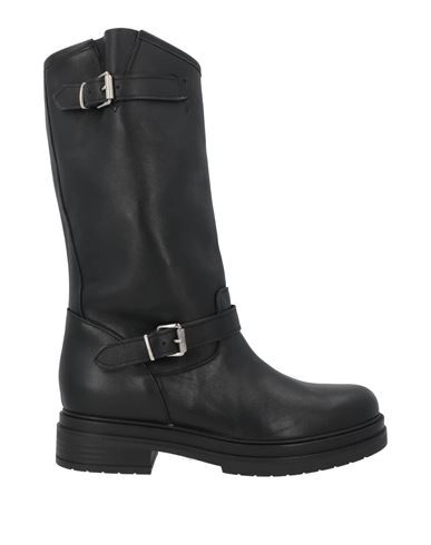 DIVINE FOLLIE Boot Dark Size Leather - Black