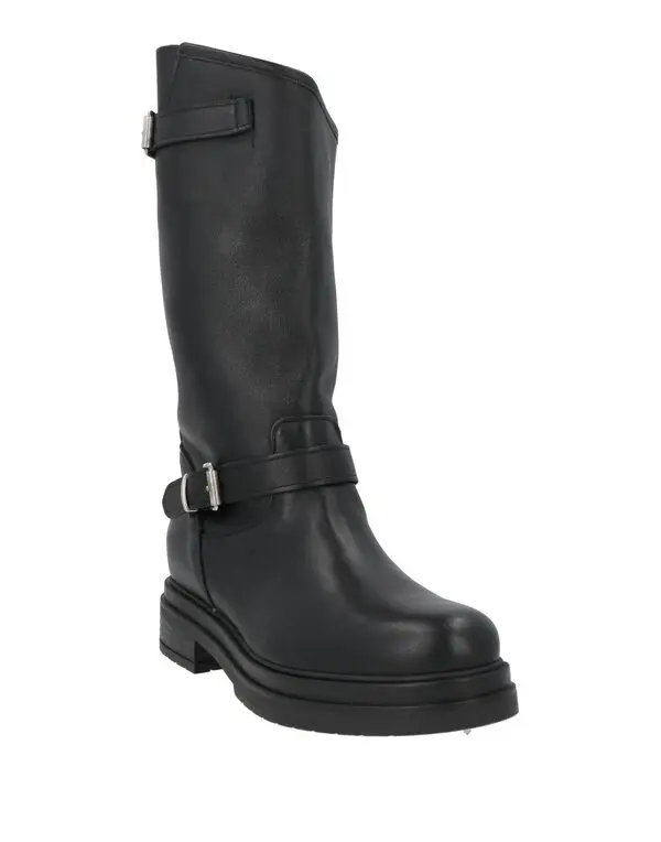 DIVINE FOLLIE Boot Dark Size Leather - Black