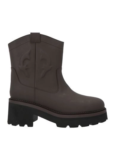 Ba&sh Leather Ankle Boots - Brown