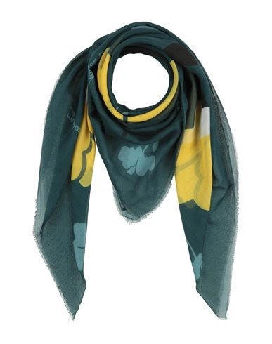 Faliero Sarti Scarf Emerald Cotton - Green