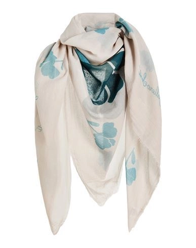 Faliero Sarti Scarf Emerald Cotton - Grey