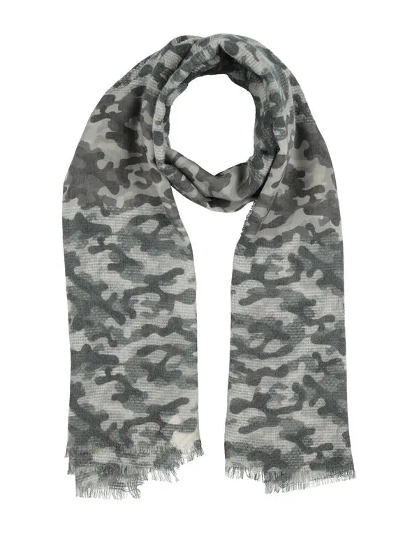 BLAUER. Scarf Polyester, Viscose, Acrylic, Polyamide, Wool