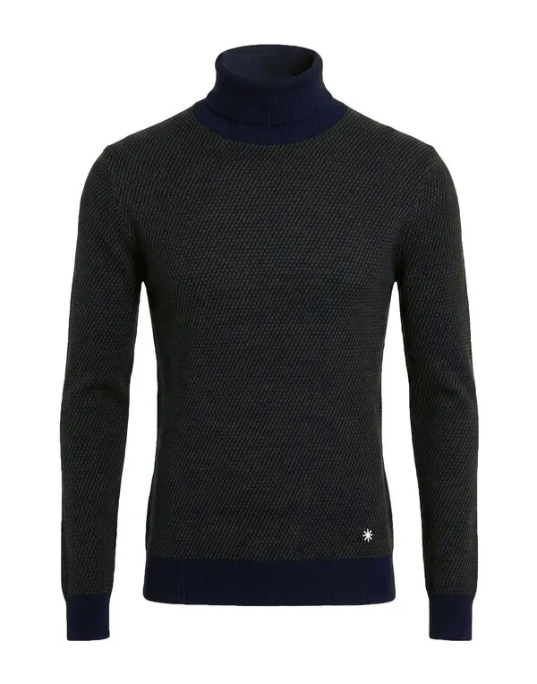 MANUEL RITZ Turtleneck Size Wool, Acrylic