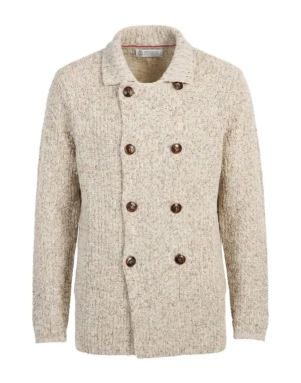 Brunello Cucinelli Cardigan Size Virgin Wool, Silk, Cashmere