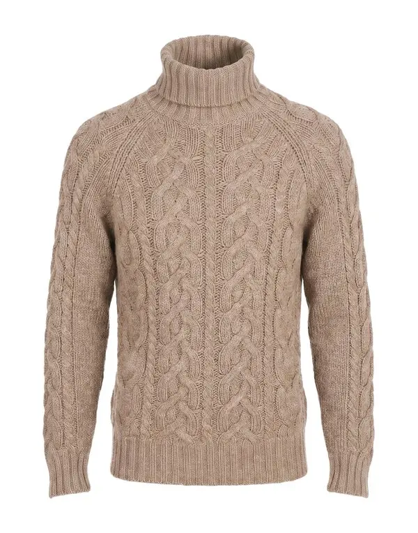 Brunello Cucinelli Turtleneck Taupe Size Cashmere