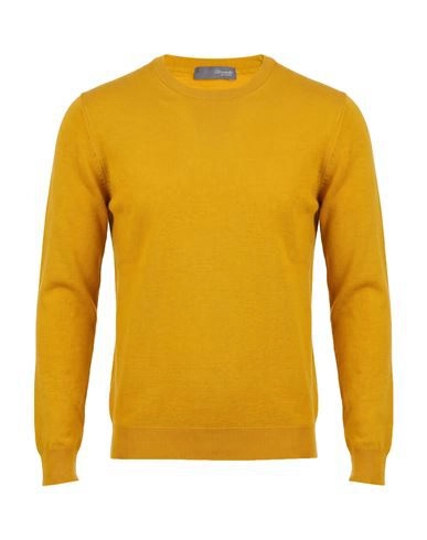 DRUMOHR Sweater Military Size Merino Wool - Yellow