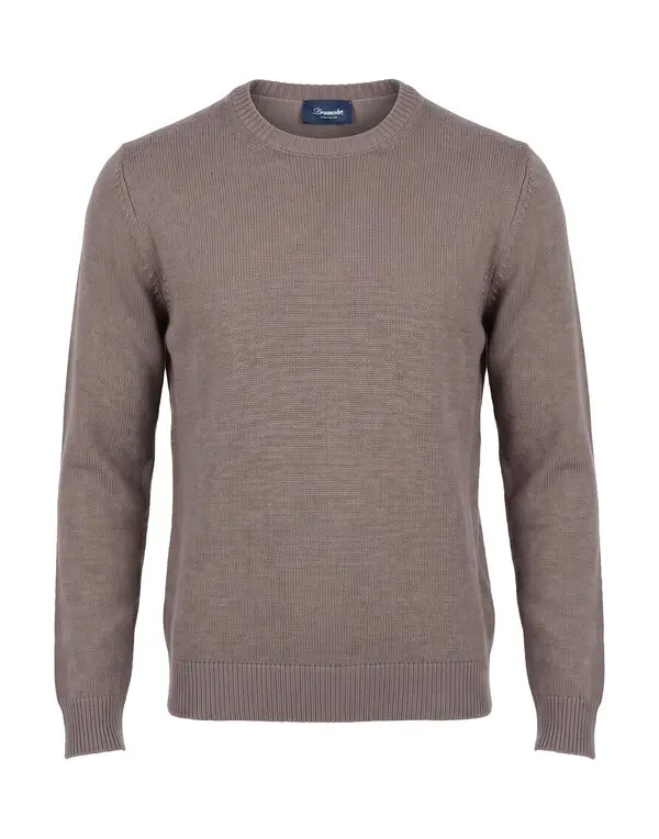 DRUMOHR Sweater Taupe Size Merino Wool