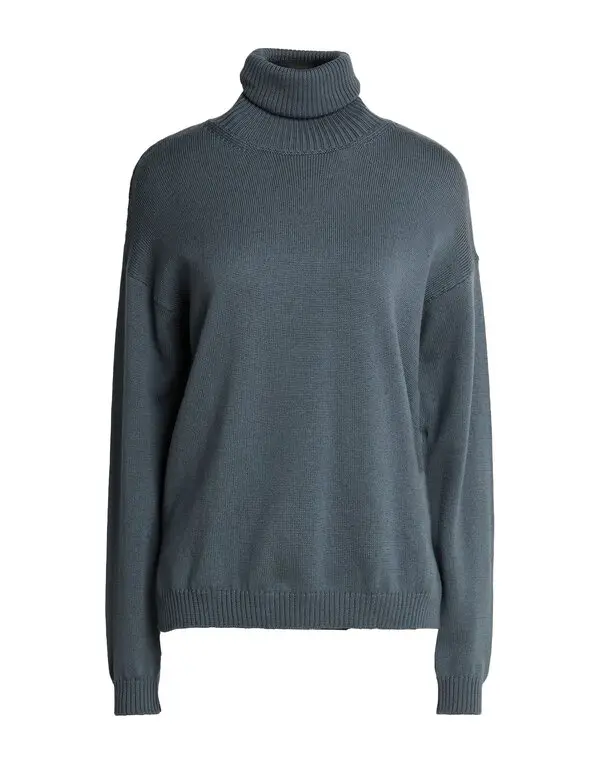 Crossley Turtleneck Slate Size Virgin Wool