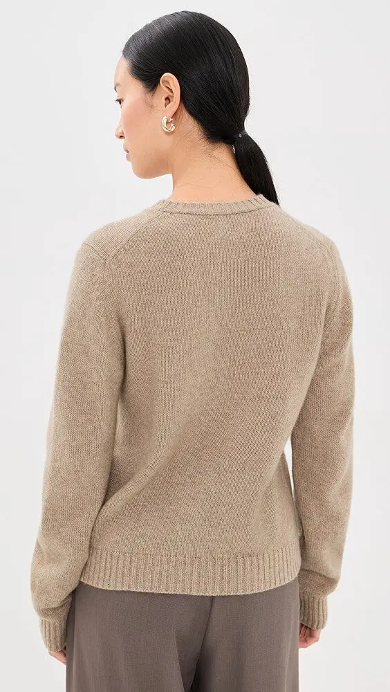 THE ELDER STATESMAN Elena Cashmere Crop Sweater