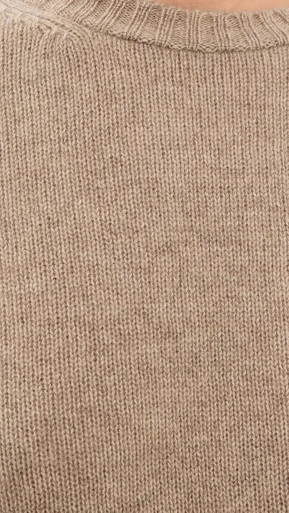 THE ELDER STATESMAN Elena Cashmere Crop Sweater