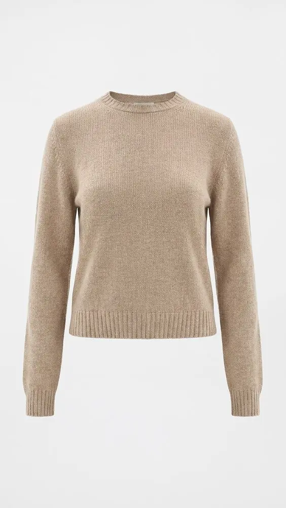 THE ELDER STATESMAN Elena Cashmere Crop Sweater