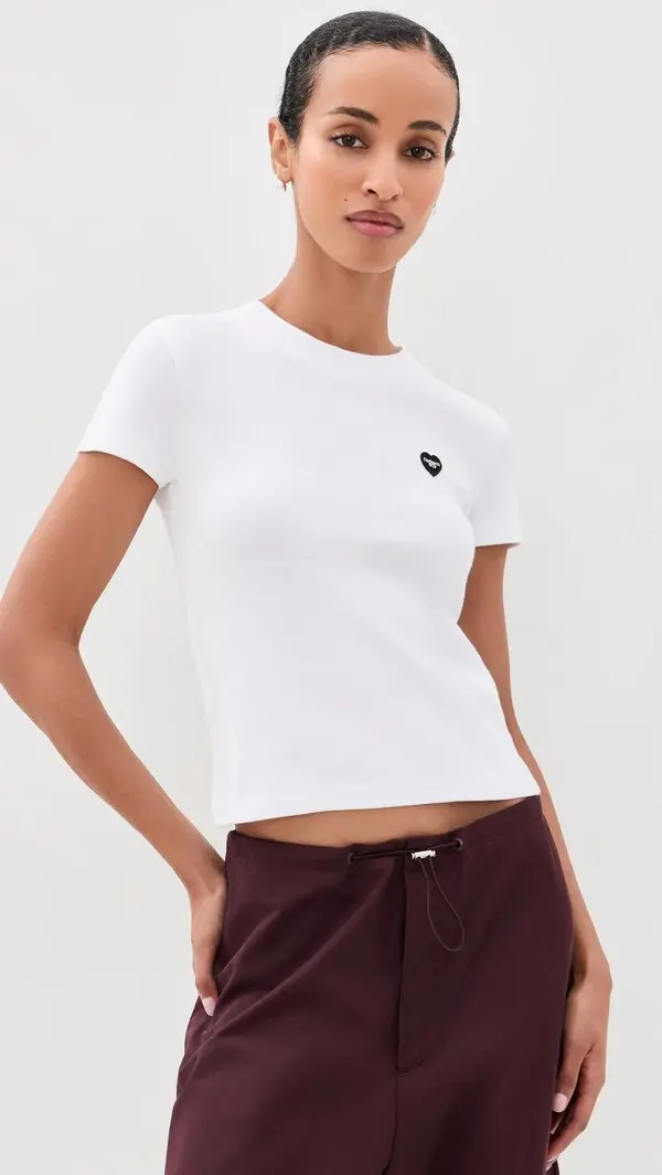 Carhartt Work In Progress Small Heart Patch T-shirt