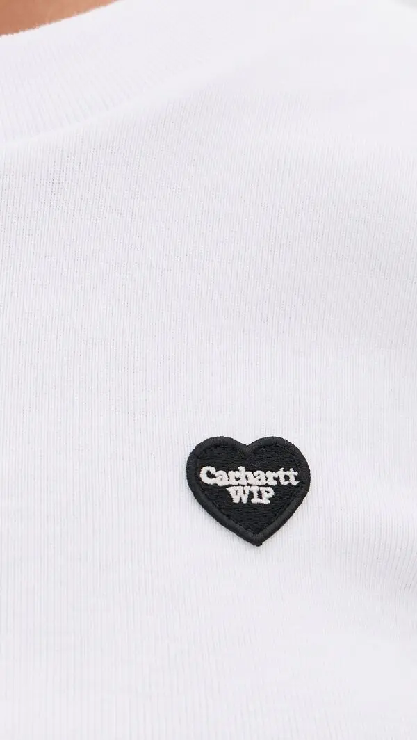 Carhartt Work In Progress Small Heart Patch T-shirt