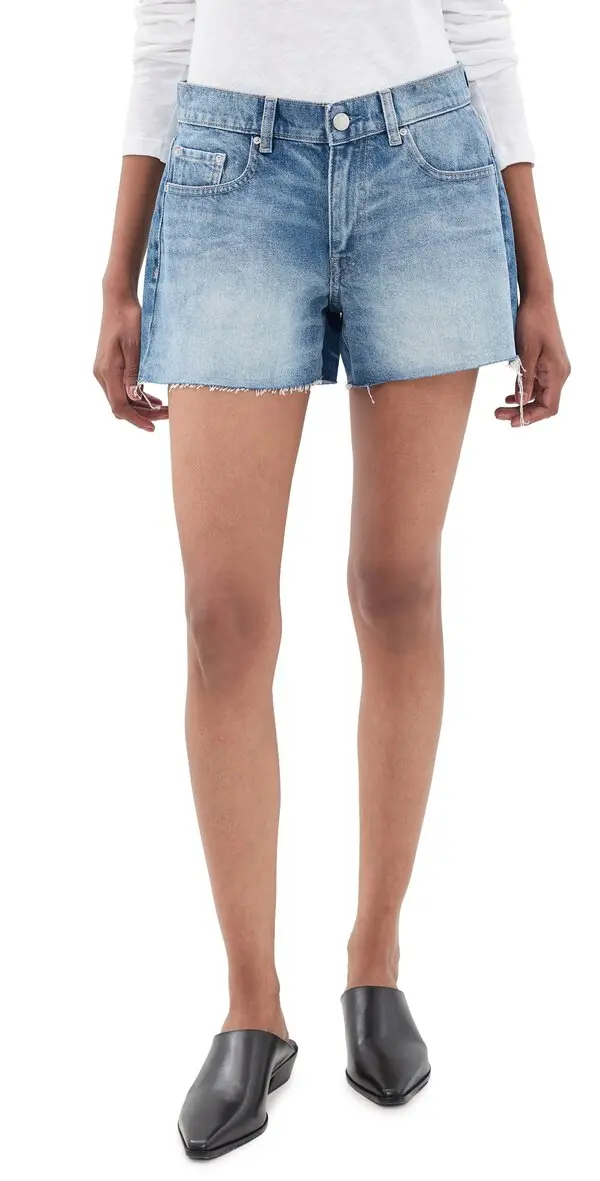 DL1961 Abby Relaxed Denim Shorts - Avenue