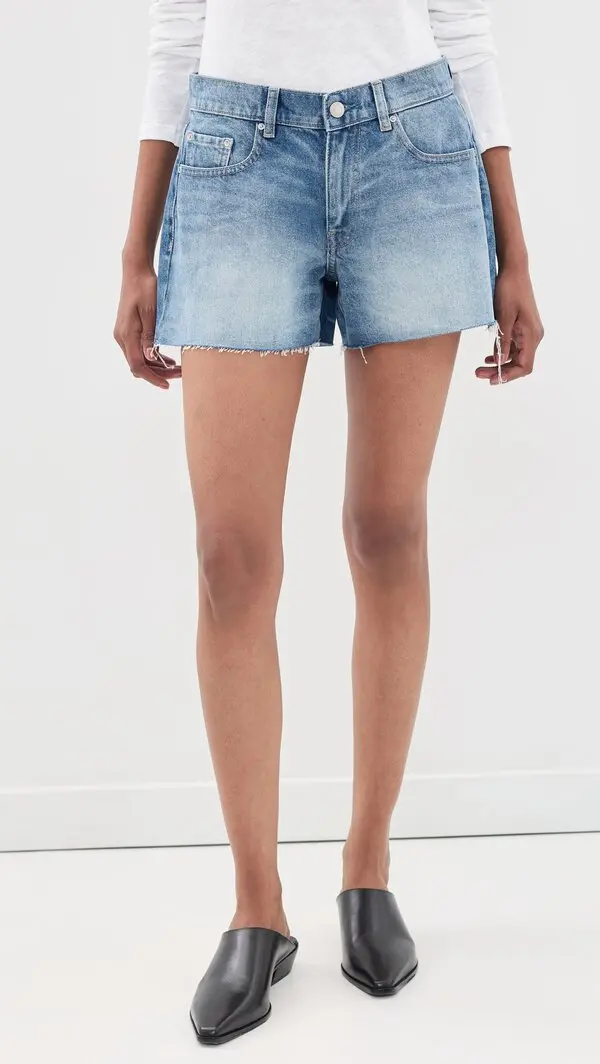 DL1961 Abby Relaxed Denim Shorts