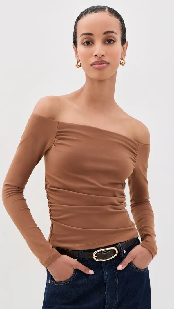 Susana Monaco Off Shoulder Top