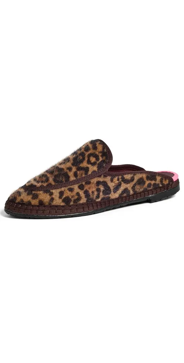 FLABELUS Bruna Mules - Feline Brown