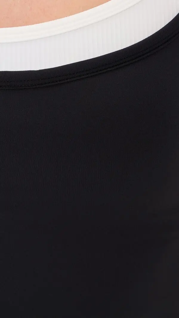 Terez Flex Active Ribbed Layered Tank