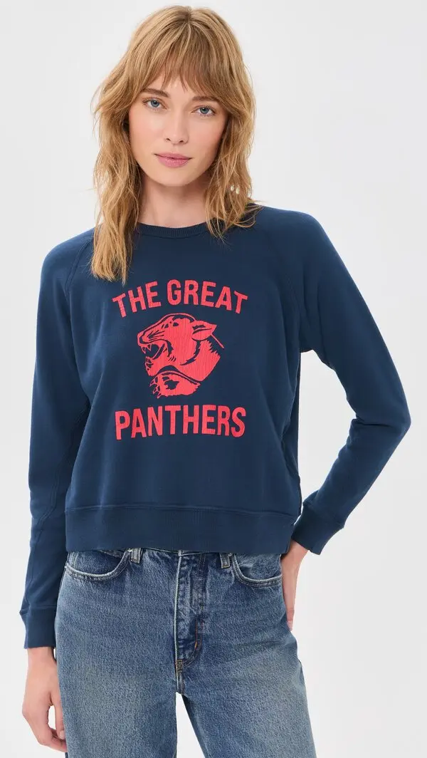 The Great. The Fleece Growling Panther Rookie Sweatshirt