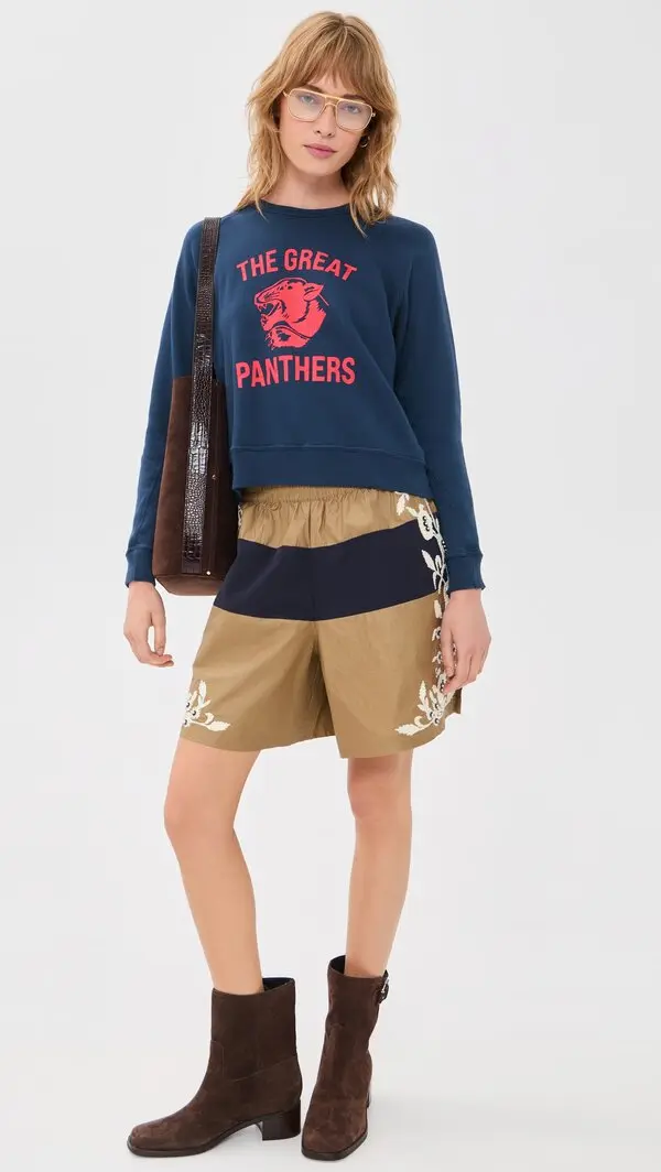The Great. The Fleece Growling Panther Rookie Sweatshirt