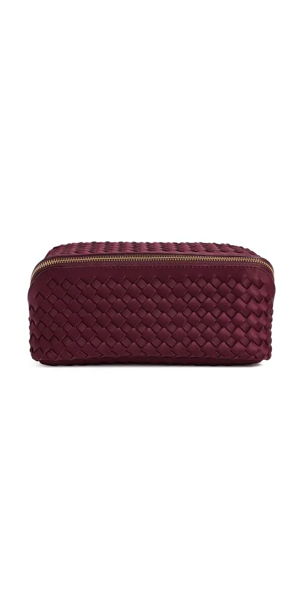 NAGHEDI Caravan Medium Cosmetic Case - Bordeaux