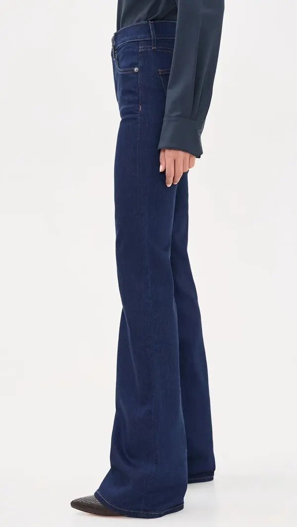 Veronica Beard Crosbie Wide Leg Jeans