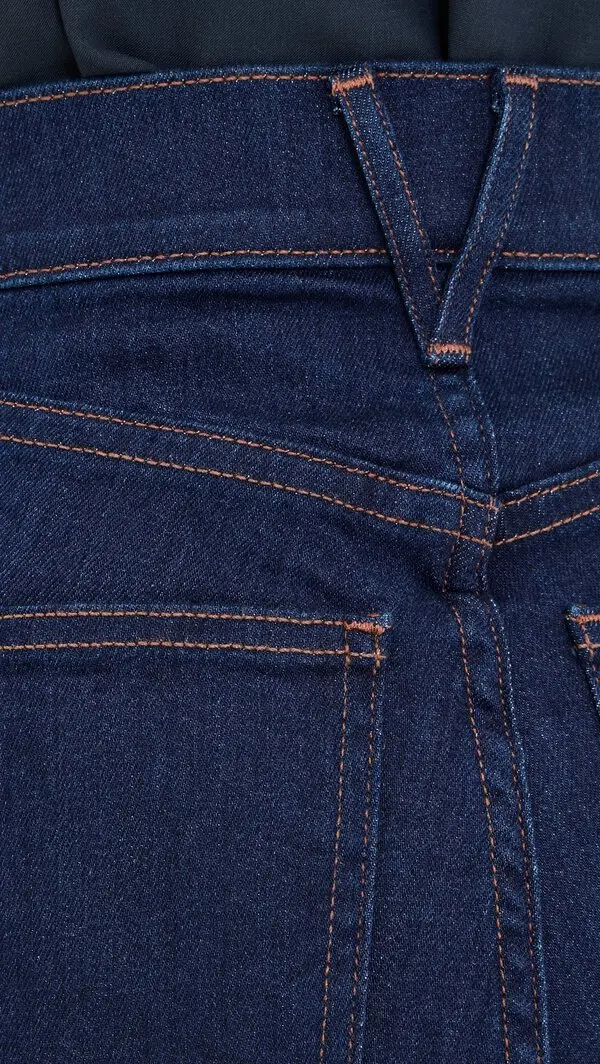 Veronica Beard Crosbie Wide Leg Jeans