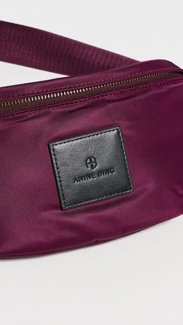 ANINE BING Leon Small Nylon Waist Bag