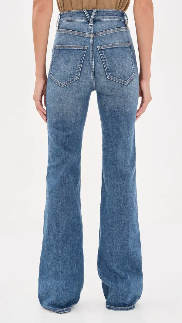 Veronica Beard Crosbie Wide Leg Jeans