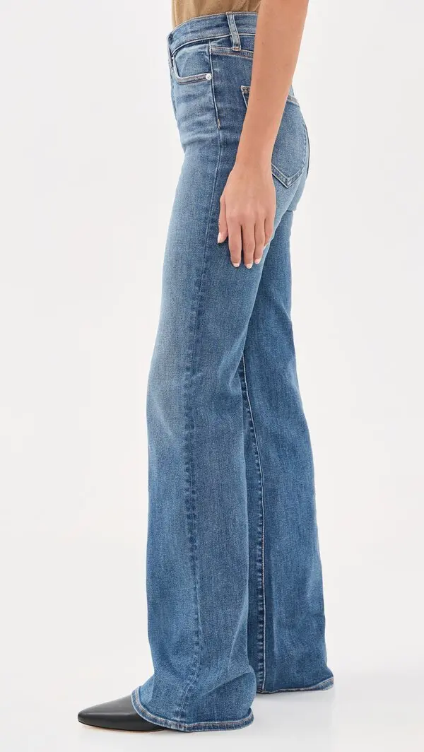 Veronica Beard Crosbie Wide Leg Jeans