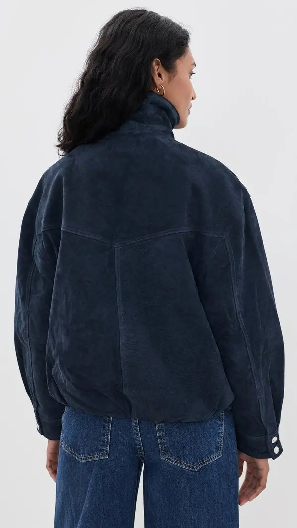 Blanknyc Midnight Drift Suede Jacket