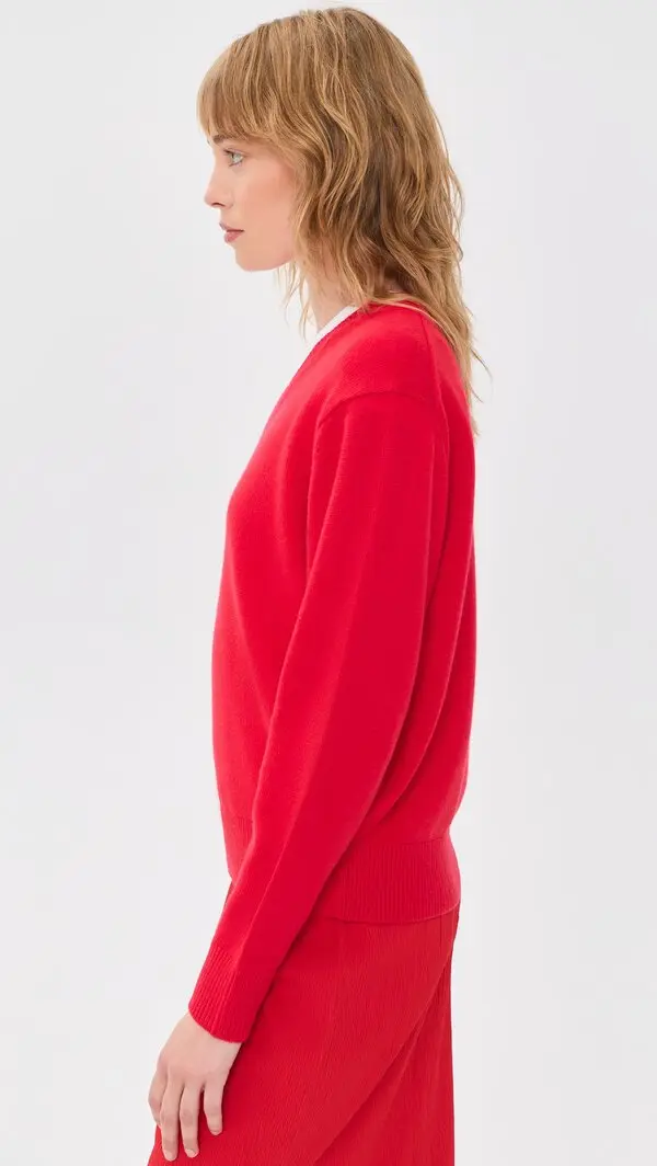 DUNST Cashmere V Neck Sweater
