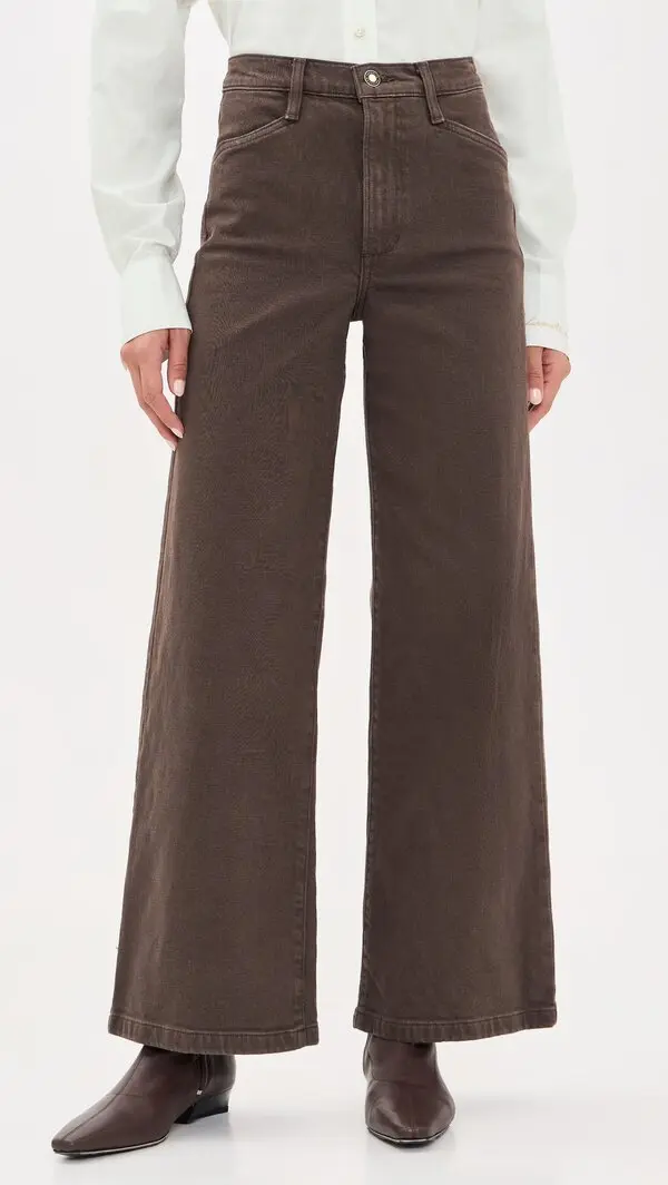 FAVORITE DAUGHTER The Mischa Wide Leg Ankle Jeans